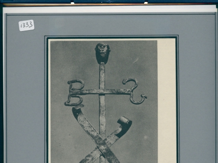 R/8/1142 - print of 'Baron Samedi-cross'; and notes - Museum of ...