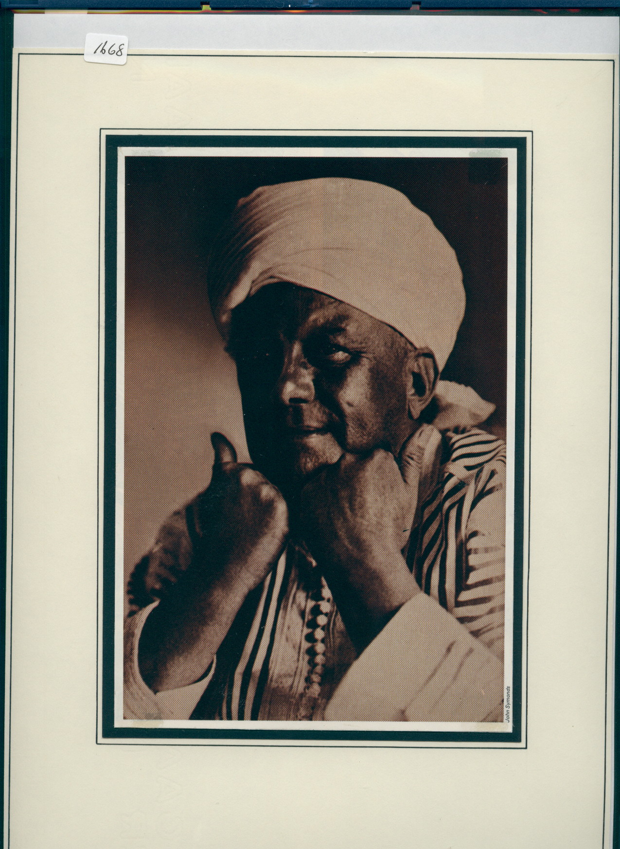 R/14/1668 - photograph of Aleister Crowley - Museum of Witchcraft and Magic