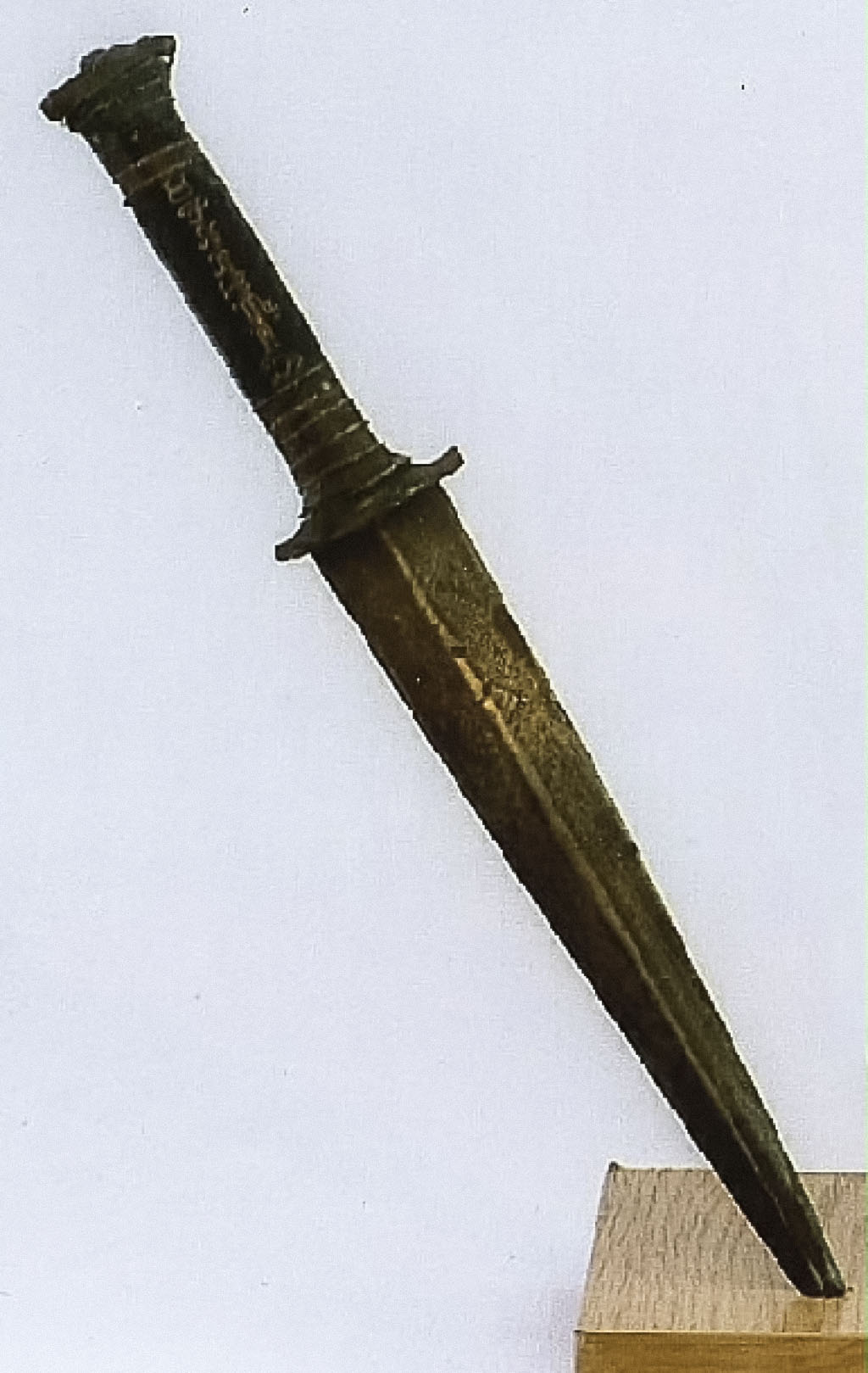 1088 - Athame with black horn engraved handle - Museum of Witchcraft ...