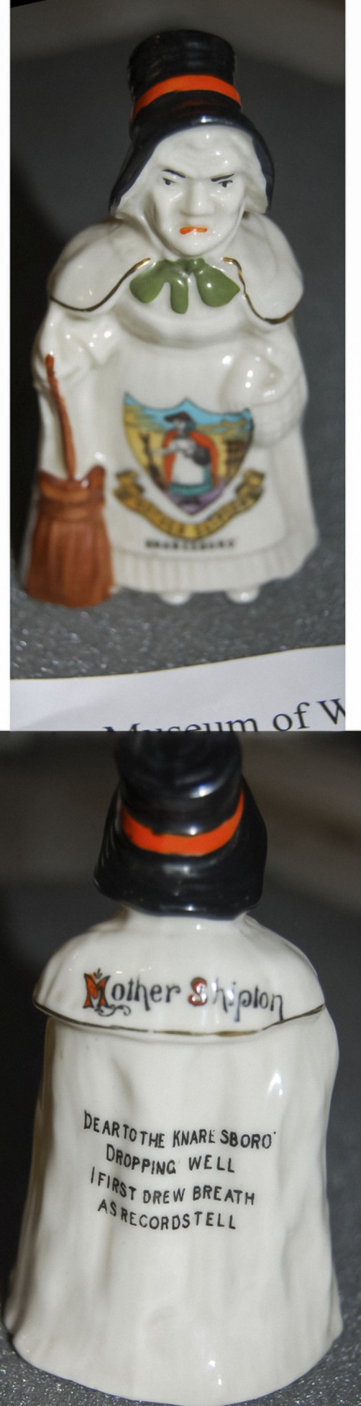 2114 - Mother Shipton figure: Figurine - Museum of Witchcraft and Magic