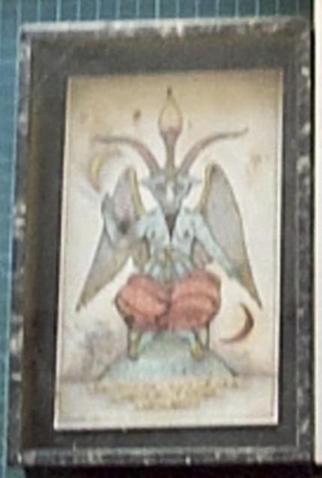 839 - Picture - Baphomet - Museum of Witchcraft and Magic