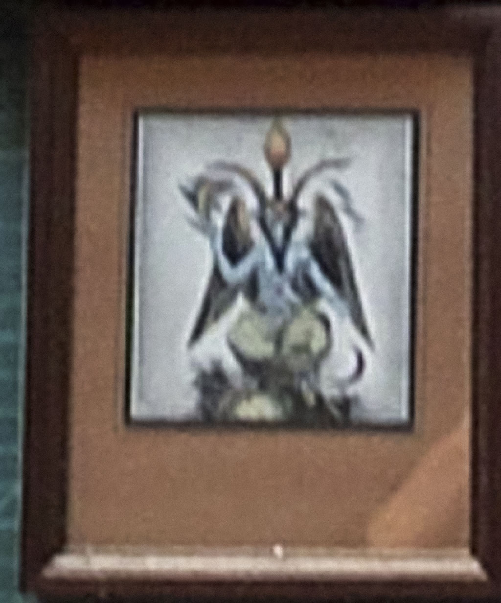 841 - Picture - Baphomet - Museum of Witchcraft and Magic