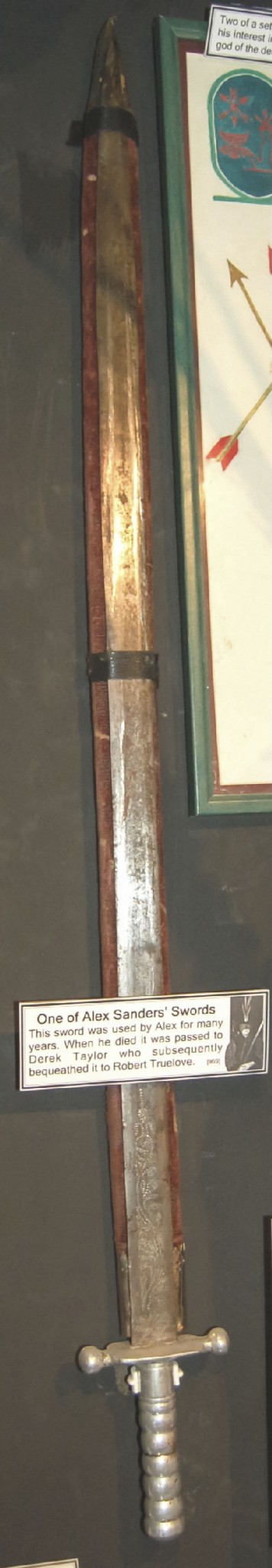 969 - Sword and sheath - Museum of Witchcraft and Magic