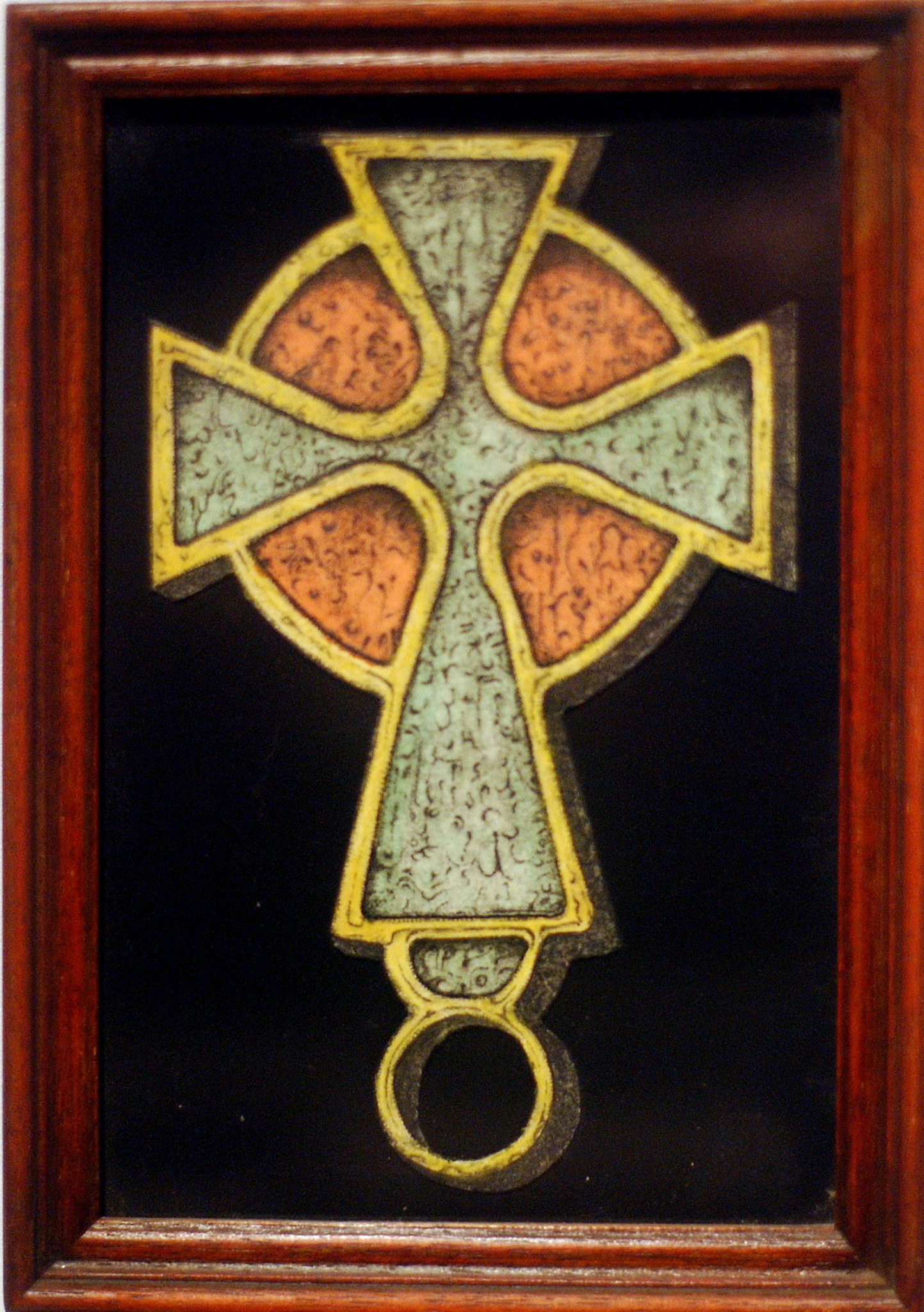 810 - picture of Celtic cross - Museum of Witchcraft and Magic
