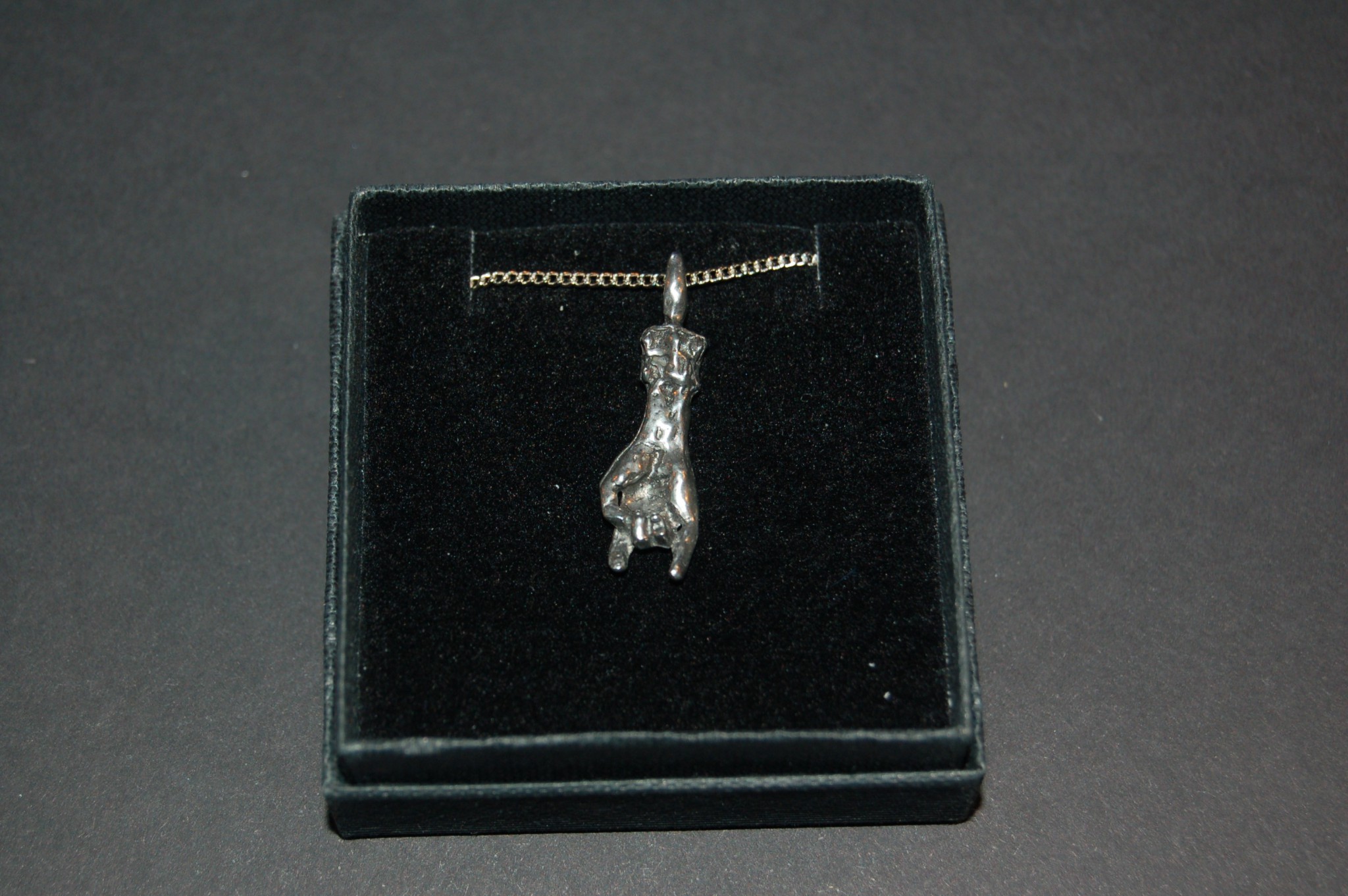 Mano Cornuto (Horns) Hand Amulet Pendant - Museum of Witchcraft and Magic