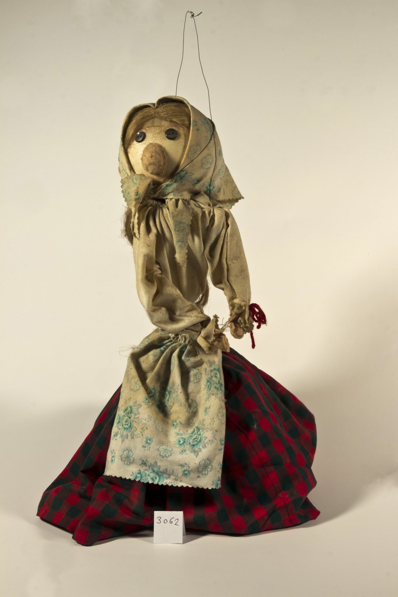 3062 - Cloth Witch Doll - Museum of Witchcraft and Magic