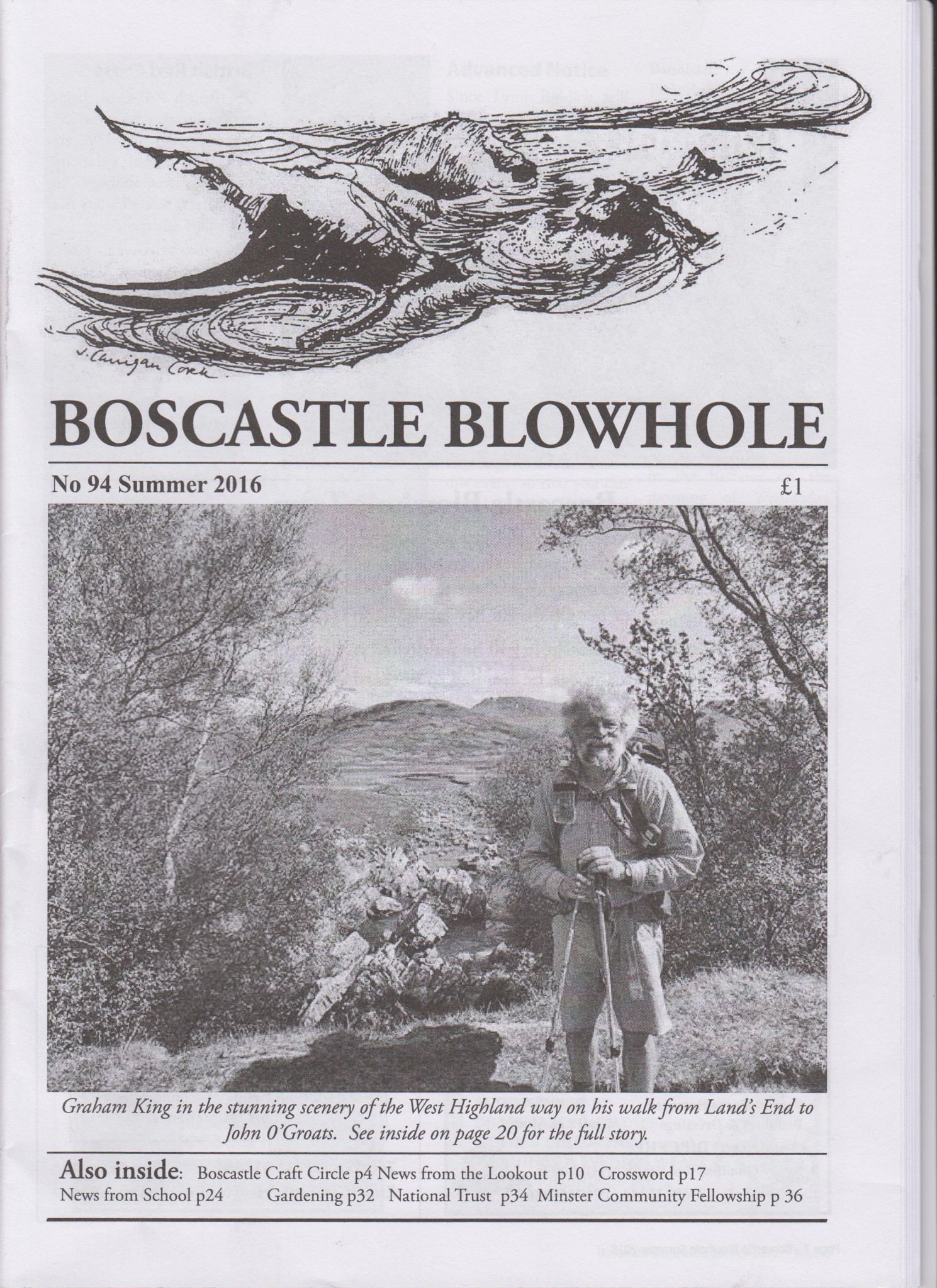 Graham King on the cover of Boscastle magazine - Museum of Witchcraft ...