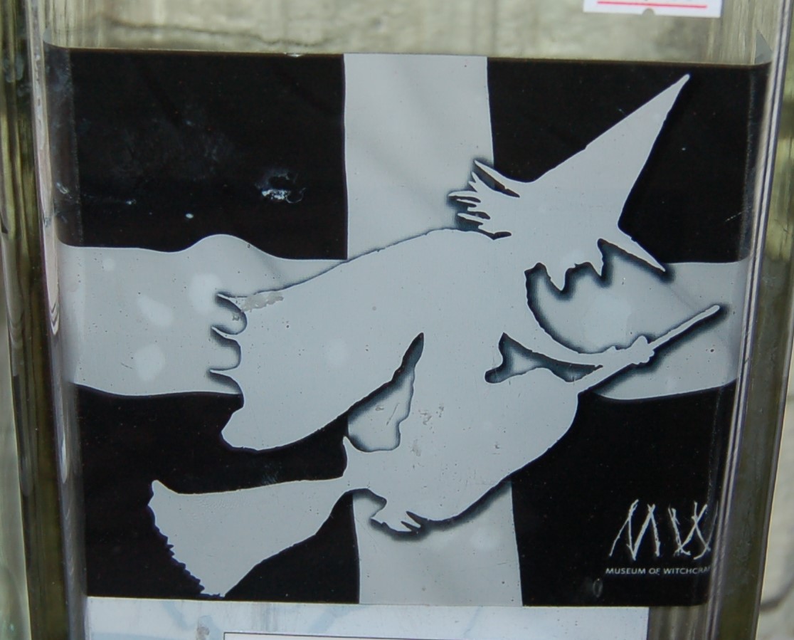 Cornish Witch Car Sticker - Museum of Witchcraft and Magic