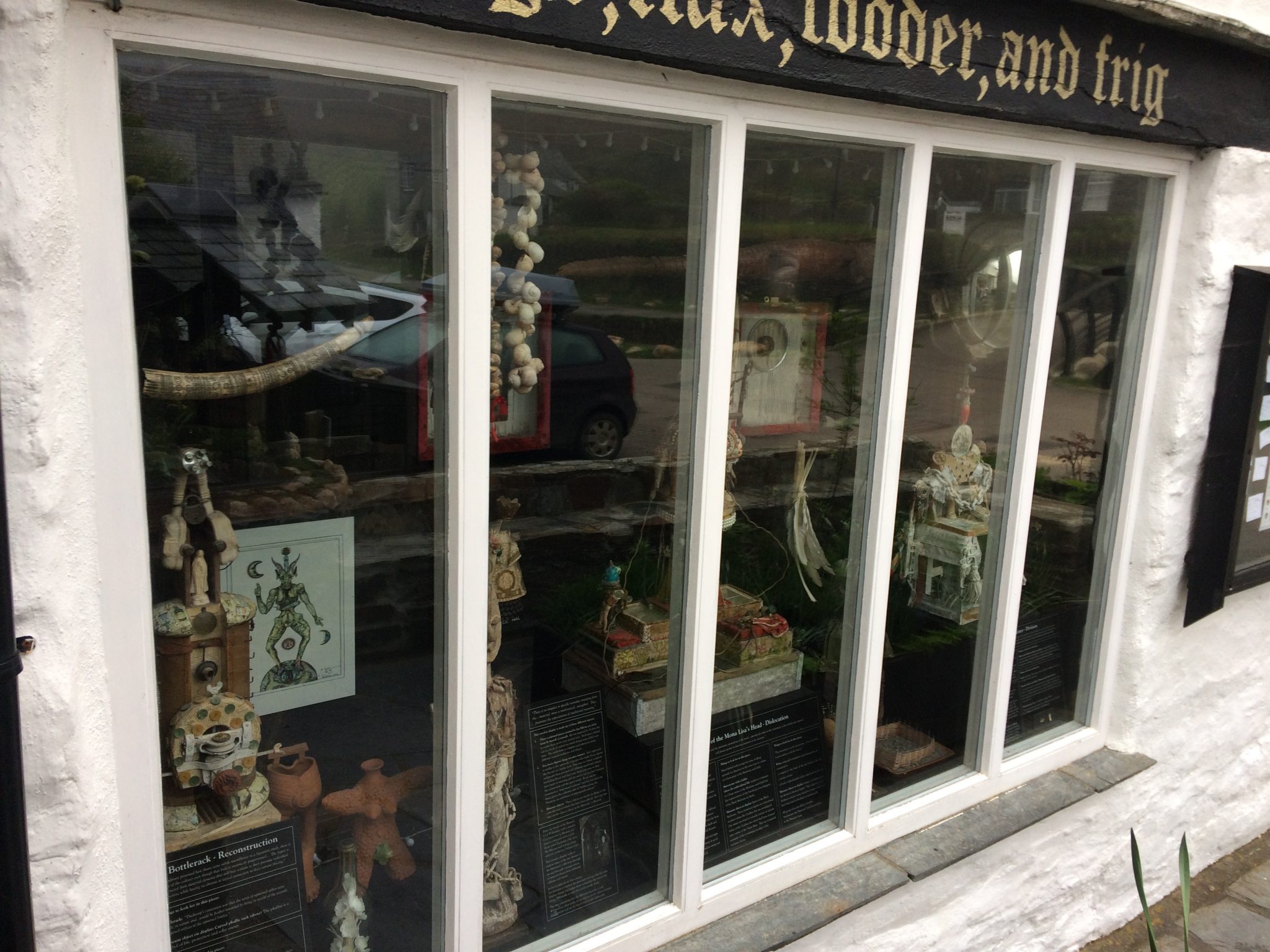 New window display "Acclimatise the Phantom" - Museum of Witchcraft and ...